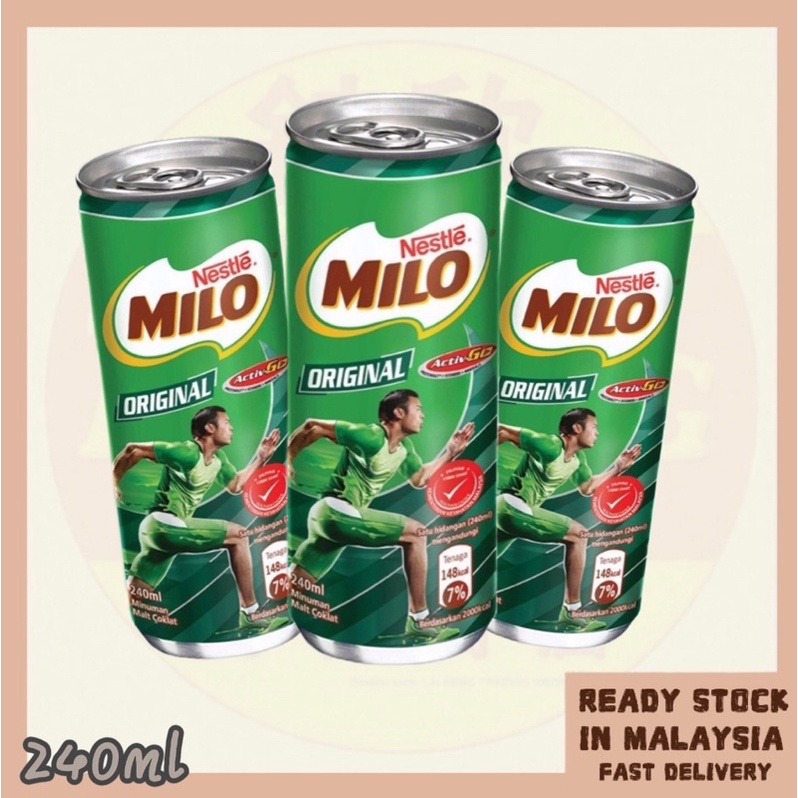 Nestle Milo Original 240ml | Shopee Malaysia