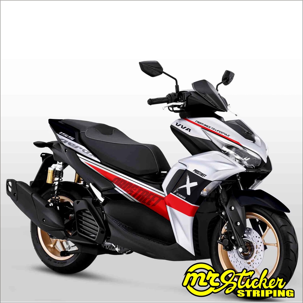 New Aerox Decal sticker connected striping Stickers Full Body ...