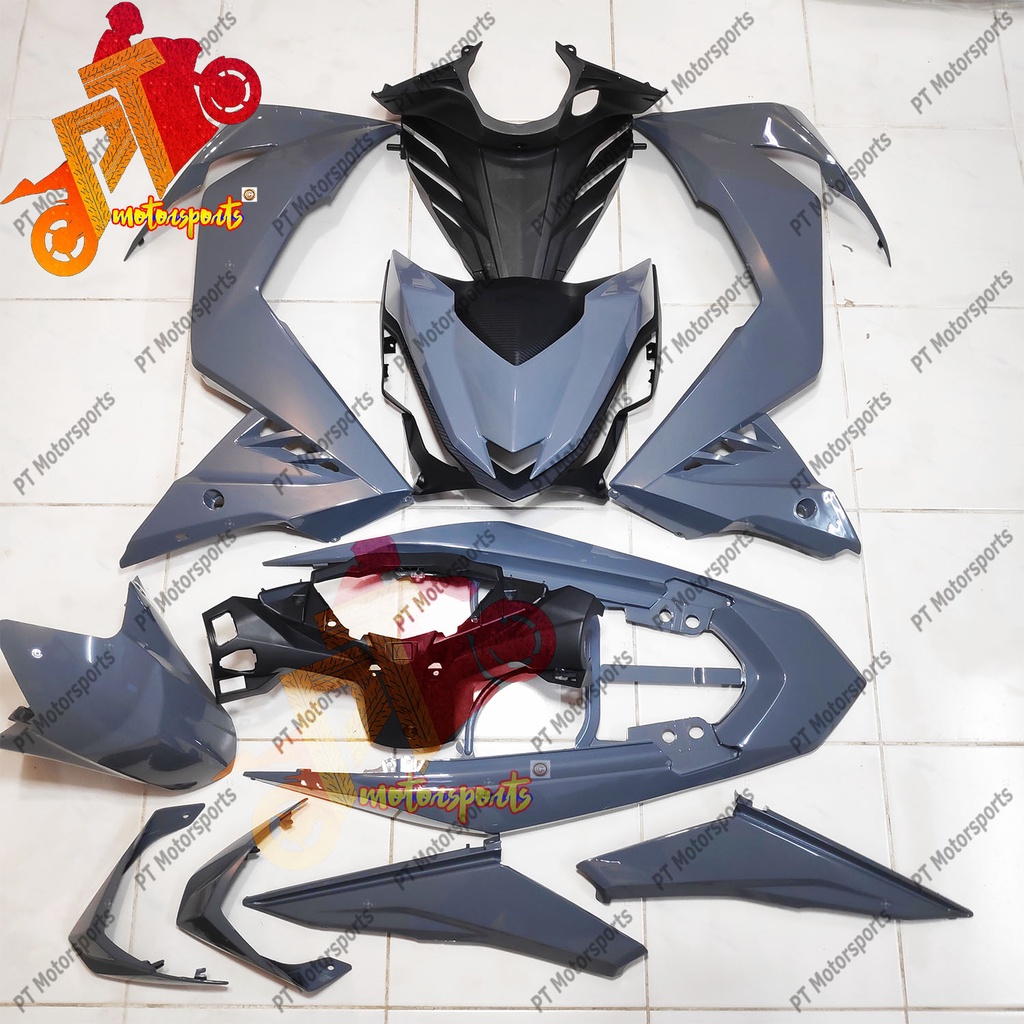 Honda RS 150 Rs150 V1 V2 Nardo Grey Cover Set Kosong | Shopee Malaysia