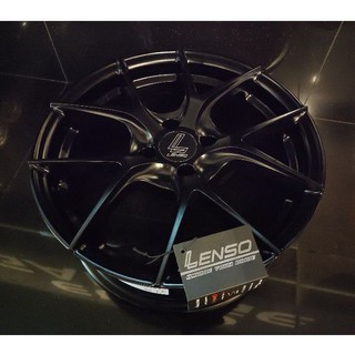 NEW RIM ORIGINAL LENSO JAGER DYNA 15 16 17 4X100 4X114.3 5X112 5X114.3 SATIN BLACK | Shopee Malaysia