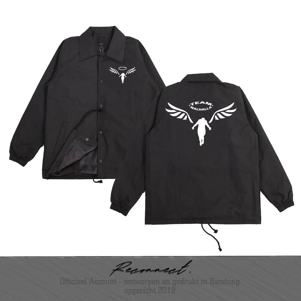 Reconnect Coach Jacket Tokyo Revengers Team Valhalla - Unisex ...