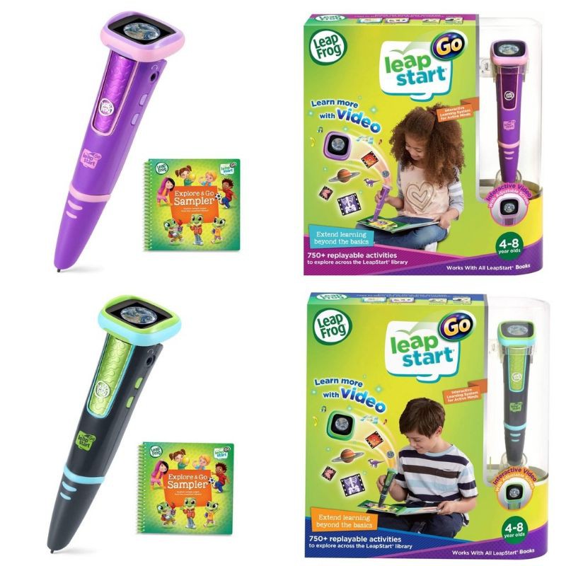 LeapFrog Leapstart Go Pen (Green / Purple Color Available) | Shopee ...