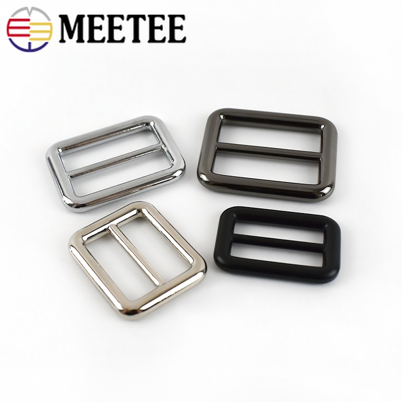5Pcs Metal Tri-Glide Slider Adjust Buckle Handbag Leather Bag Strap ...