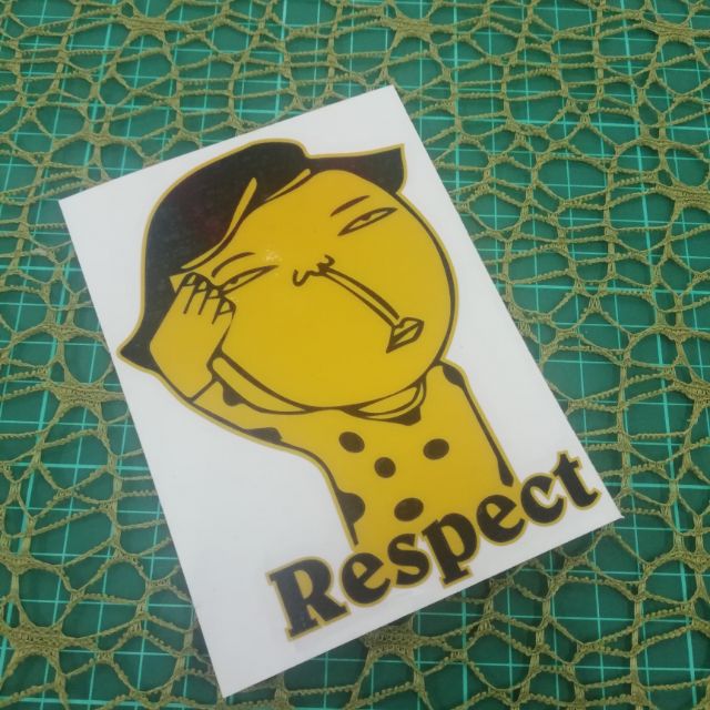 Sticker respect reflection | Shopee Malaysia