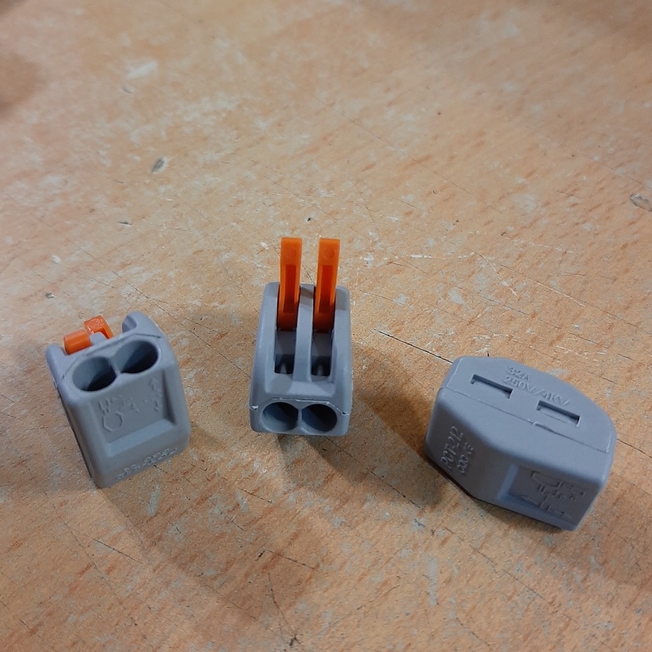 (1 unit) Wago connector 32A PCT-212 1 way connector cable 2 way ...