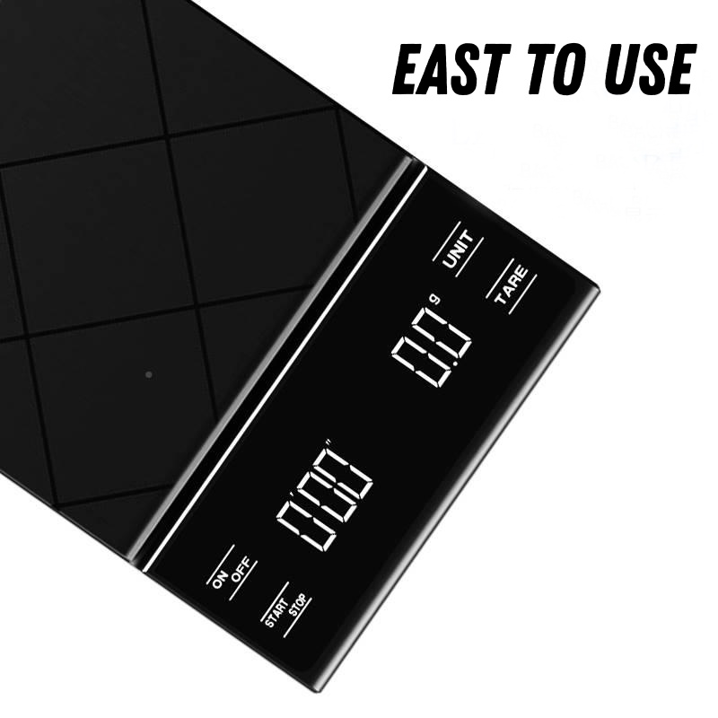 [Ready Stock] Digital Barista Coffee Scale & Kitchen Scale with Timer 0 ...