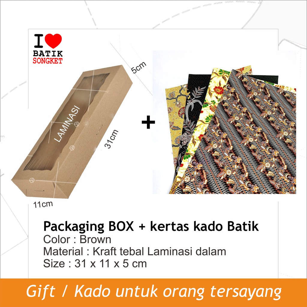 Additional BATIK PACKAGING BOX | Shopee Malaysia