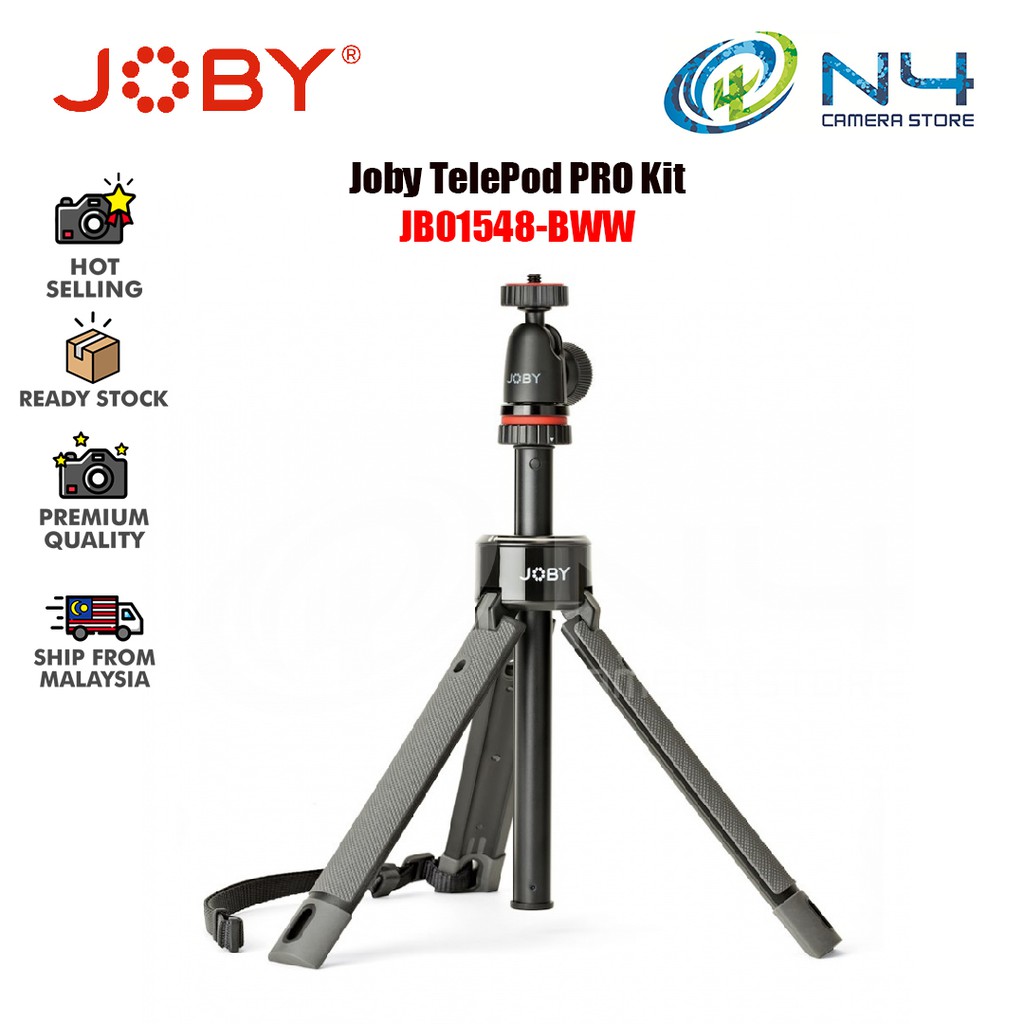 Joby TelePod PRO Kit Tabletop tripod and more for cameras ( JB01548-BWW ...