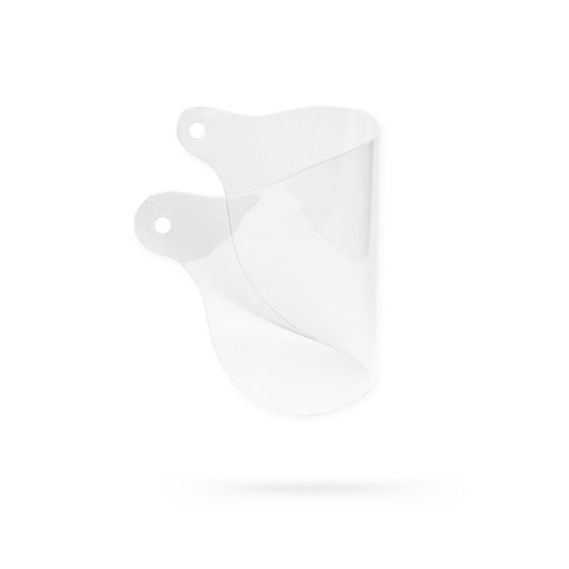 Isnot HELMET FLAT Visor - Glass Visor HELMET Bell Bullit Custom Acrylic ...