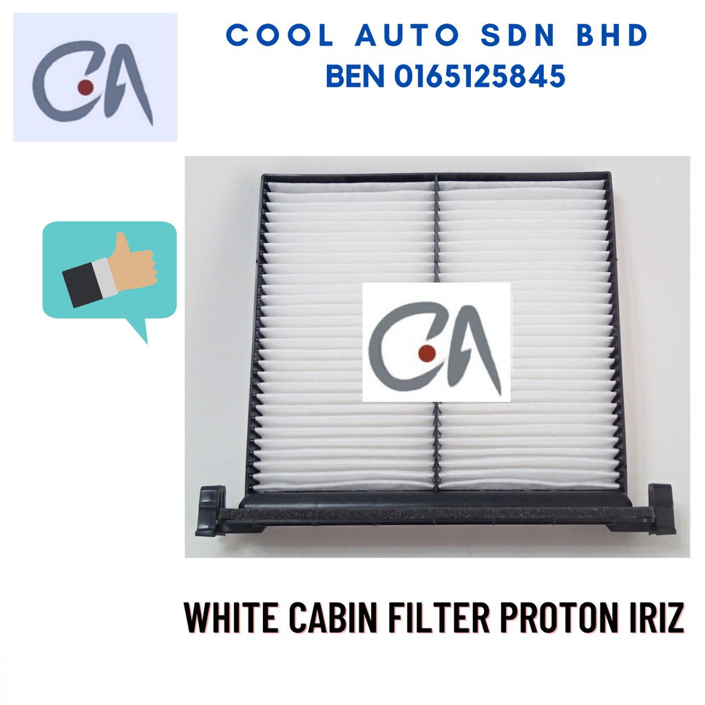 🔥READY STOCK 🔥WHITE CABIN FILTER PROTON IRIZ (P016)(3092) | Shopee Malaysia
