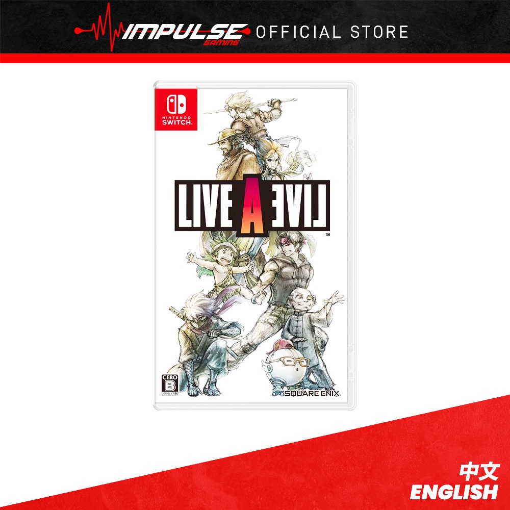 NSW Nintendo Switch Live A Live Chi/Eng Version 时空勇士 中英文版 | Shopee Malaysia
