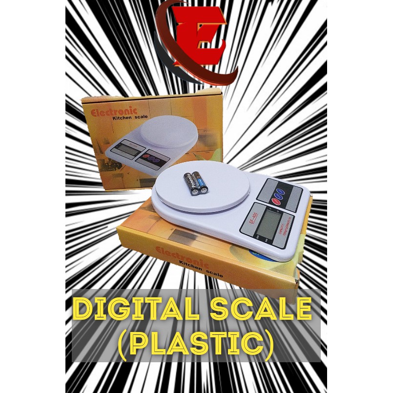DIGITAL SCALE (PLASTIC) MAX 1KG / PENIMBANG DIGITAL (PLASTIK) | Shopee ...