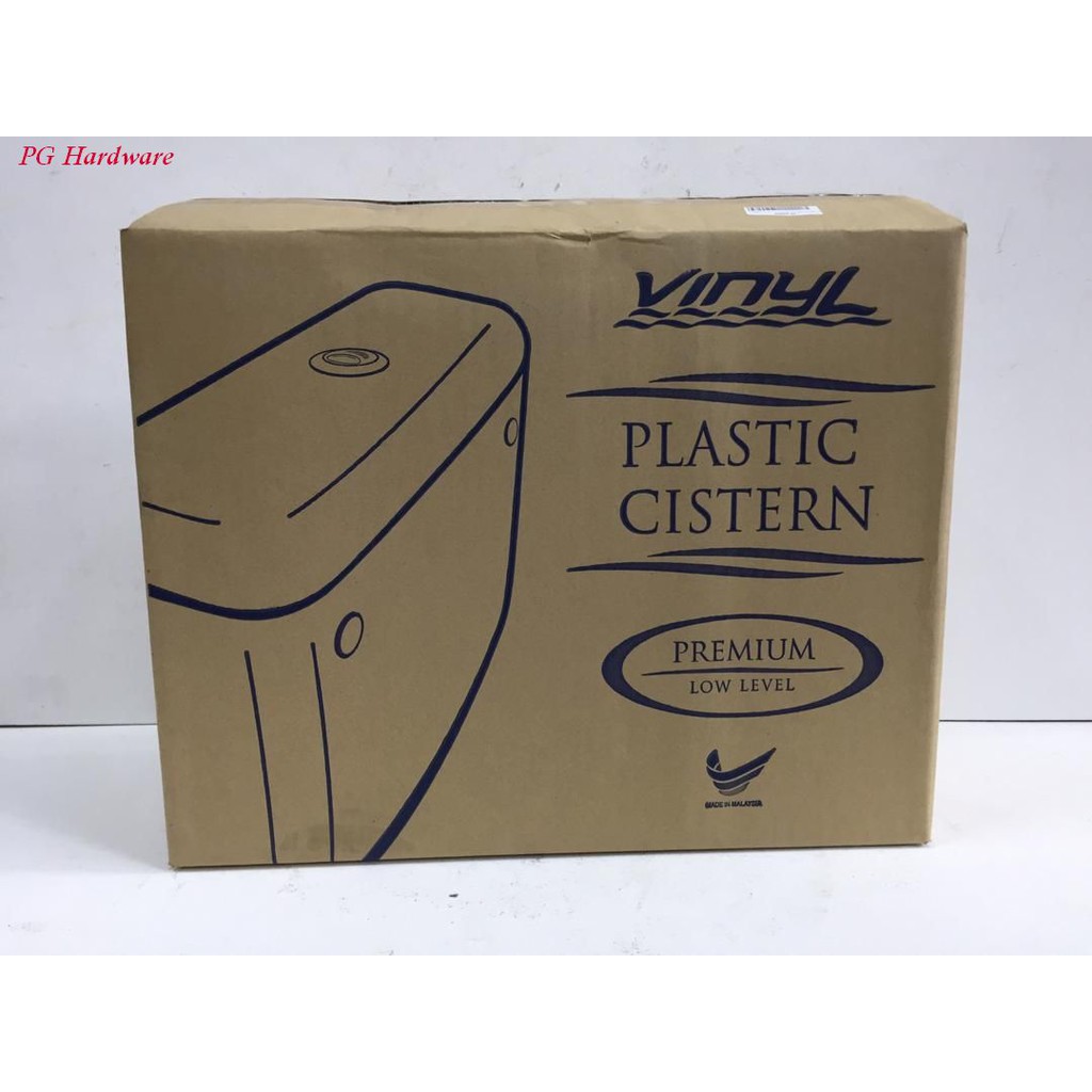 VINYL PVC Low Level Single Flush Cistern ( Premium ) | Shopee Malaysia