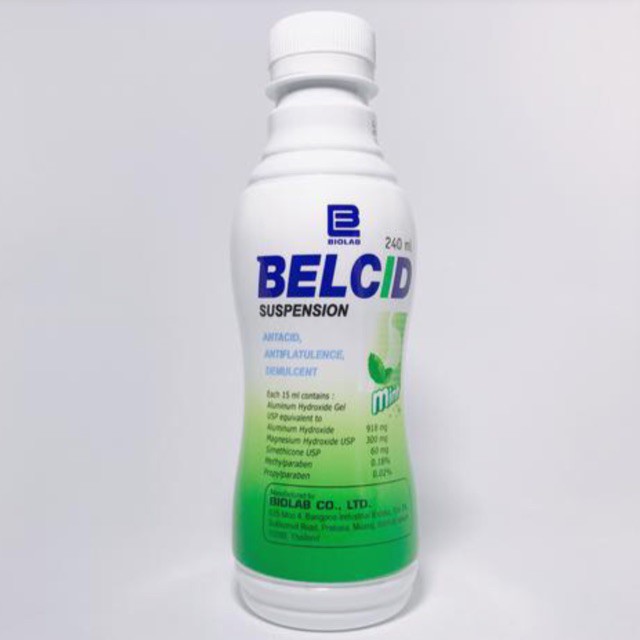 Belcid Suspension Antacid for Gastric 240ml | Shopee Malaysia