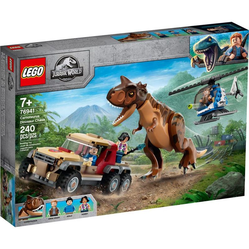 LEGO 76941 Jurassic World - Carnotaurus Dinosaur Chase | Shopee Malaysia