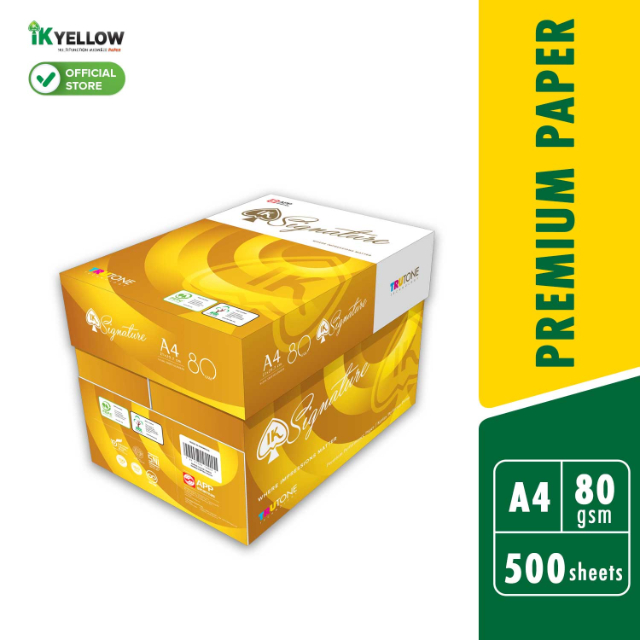 IK Signature 500s 80gsm A4 Paper 1 Carton box (5 Reams) (500 sheets ...