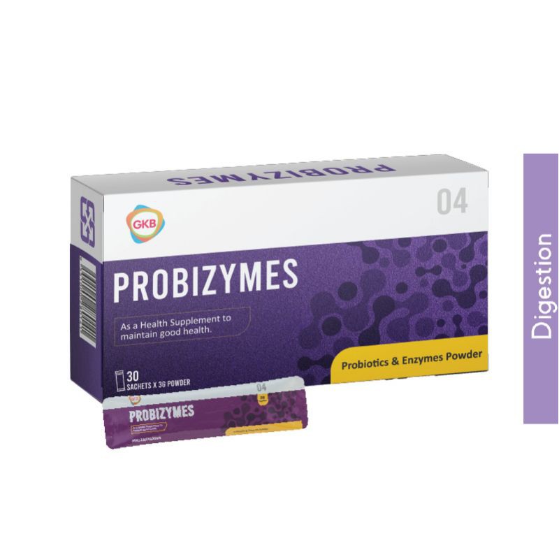 PROBIZYME GKB, PROBIOTIC, PREBIOTIC & DIGESTIVE ENZYME | Shopee Malaysia
