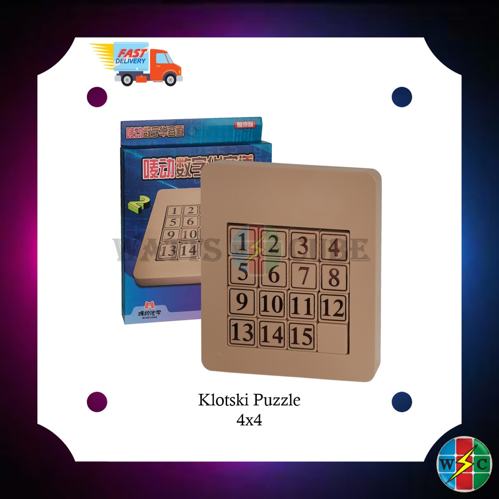 🔥READY STOCK🔥KLOTSKI PUZZLE 3x3 4x4 Three Kingdom Superheroes Edition Sliding Puzzle | Shopee ...
