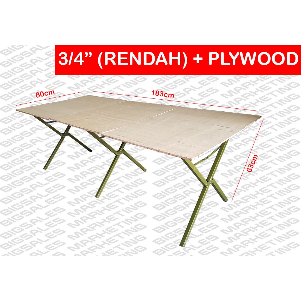 BIGSALES Night Market Foldable Table Rack / Pasar Malam Kaki Meja Lipat ...