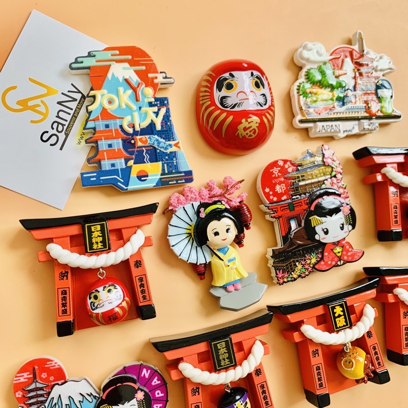 Refrigerator Magnets With Japanese Souvenir Images | Shopee Malaysia