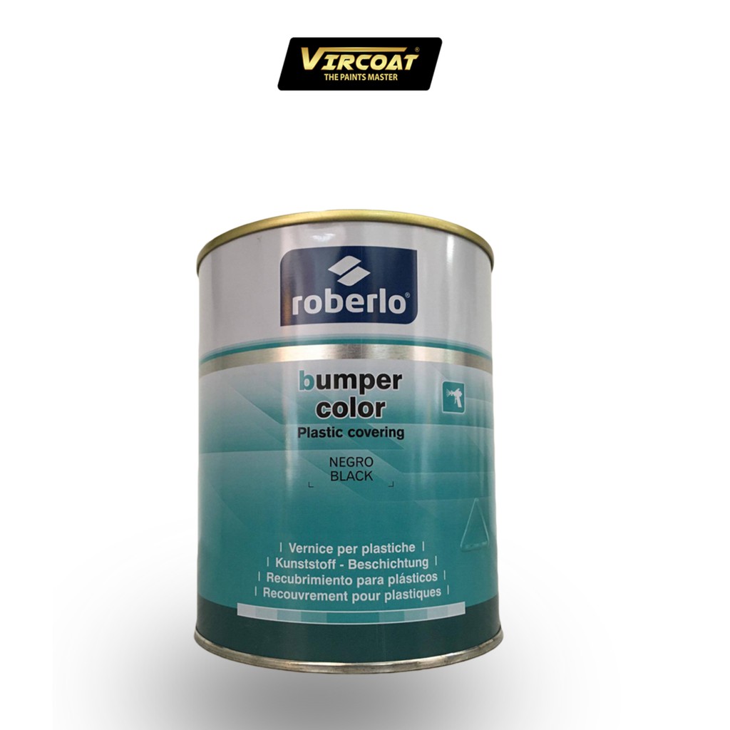 ROBERLO Bumper Color Textured Coating (Black) 1 Liter | Shopee Malaysia