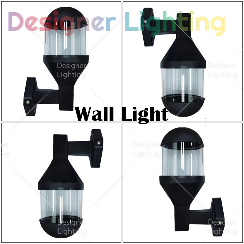 Outdoor Wall Light PVC Wall Lamp Weather Proof Store Light Ceiling ...