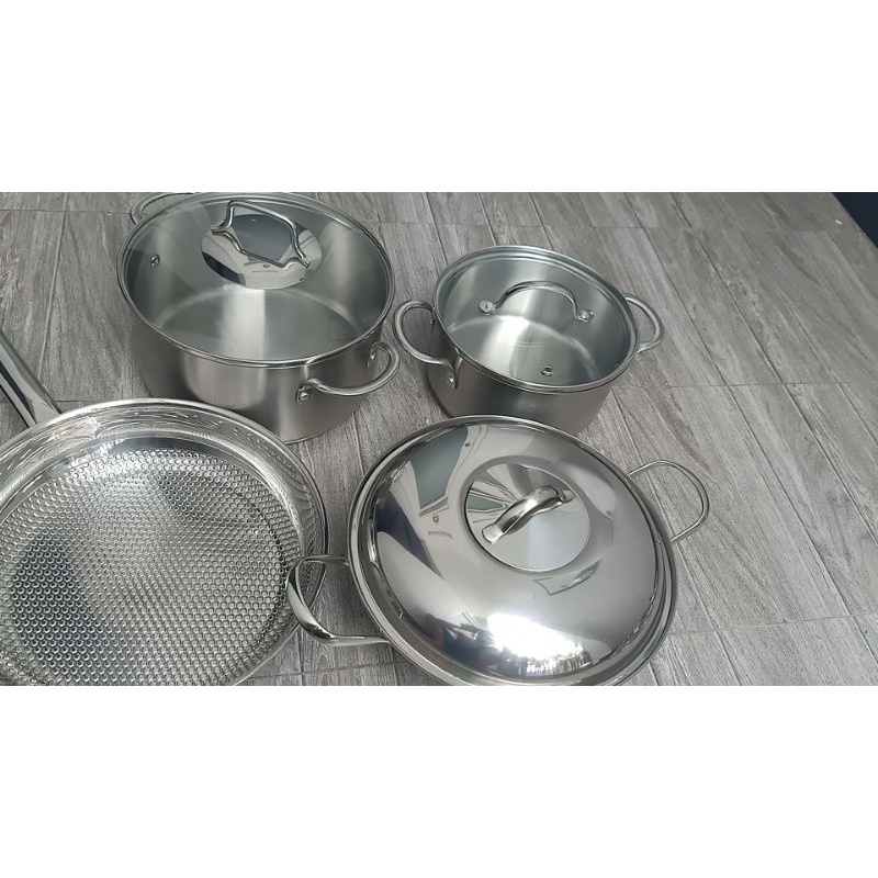 Ernesto European pot set304/ 3ply | Shopee Malaysia