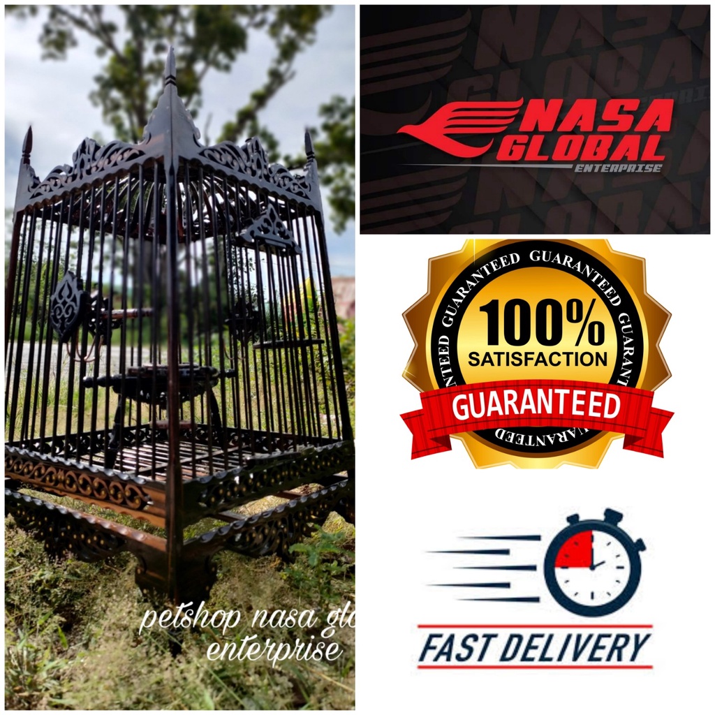 SANGKAR BURUNG KAYU SODAM | Shopee Malaysia
