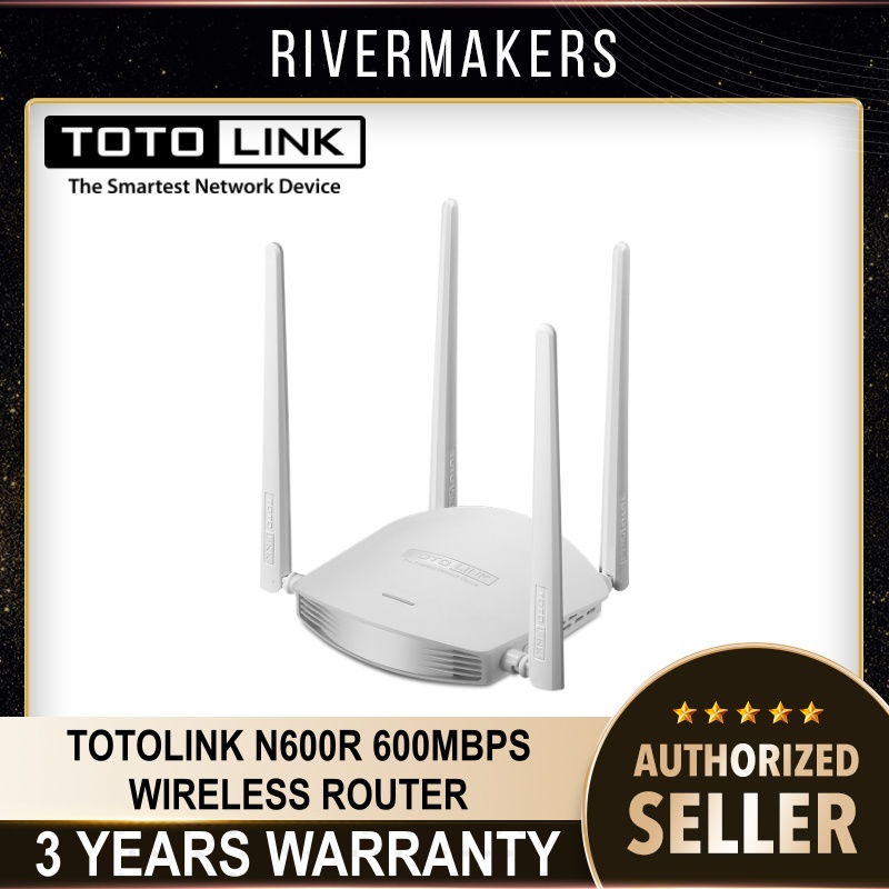 Totolink N600R Turbo WiFi 600mbps Wireless N Router ( Router / Repeater / Bridge / WISP ...