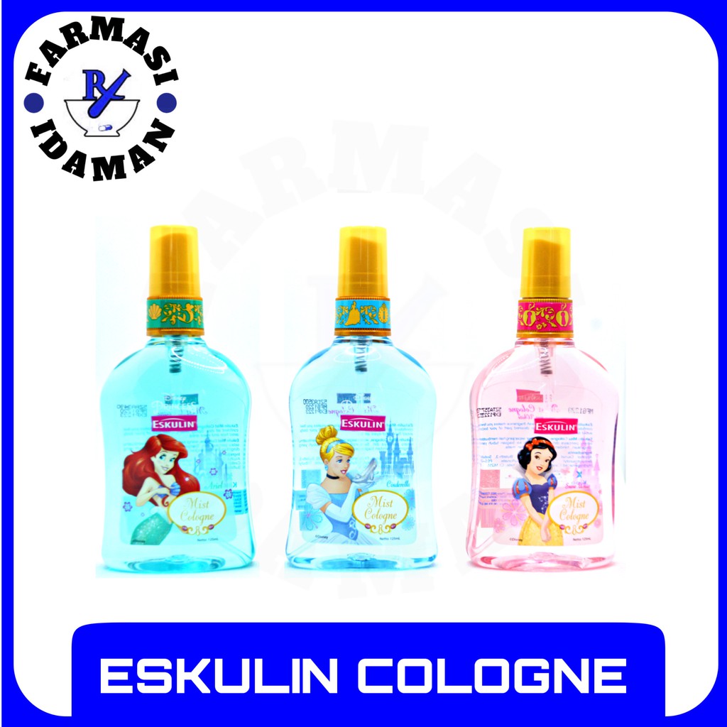 Eskulin kids Princess Cologne 125ml (Cinderella/SnowWhite/Arieal ...