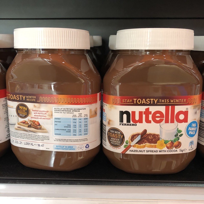 READY STOCK Nutella Australia 🇦🇺 1KG | Shopee Malaysia