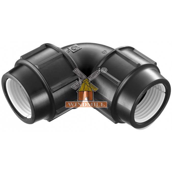 [1pieces] Equal Elbow HDPE FITTINGS Poly pipe Fitting Penguin Polypipe 20mm 25mm 32mm 40mm 50mm ...