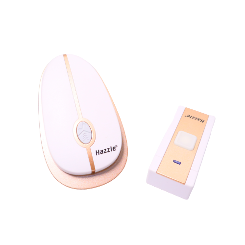 HAZZLE Digital Wireless Remote Control Doorbell ( GOLD / SILVER ...