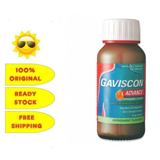Gaviscon Advance Fast Relief 150ml Peppermint Flavour (150ml) | Shopee ...