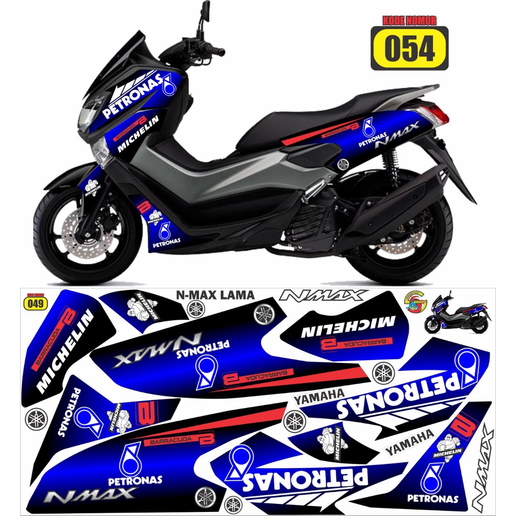 Old yamaha nmax striping / old yamaha nmax decal / old yamaha nmax ...