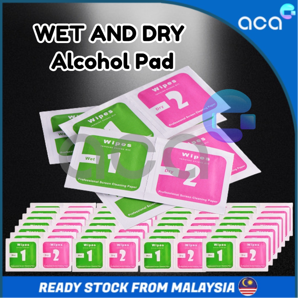 Alchohol Pad Wet Dry Wipes Wet and Dry Alcohol Pad for Smartphone ...