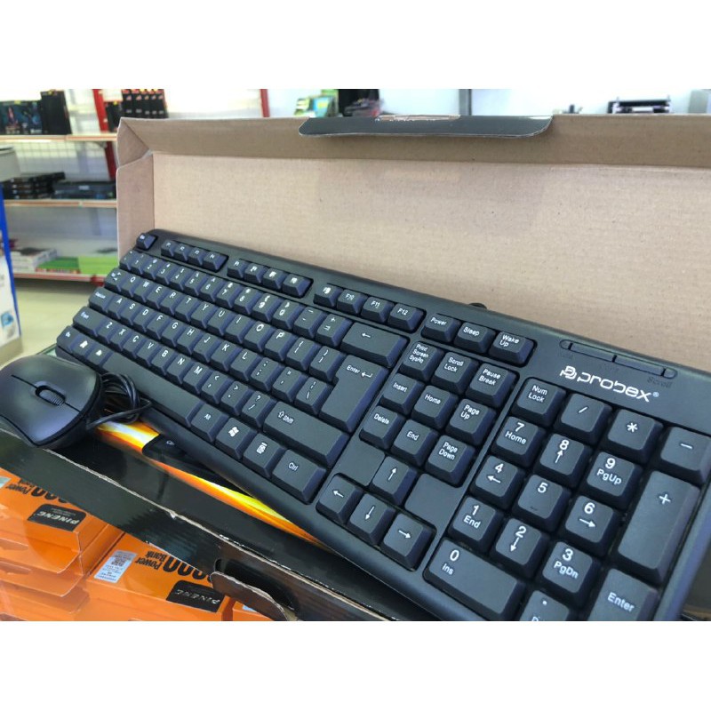 PROBEX KEYBOARD OR KEYBOARD MOUSE COMBO (READY STOCK) | Shopee Malaysia