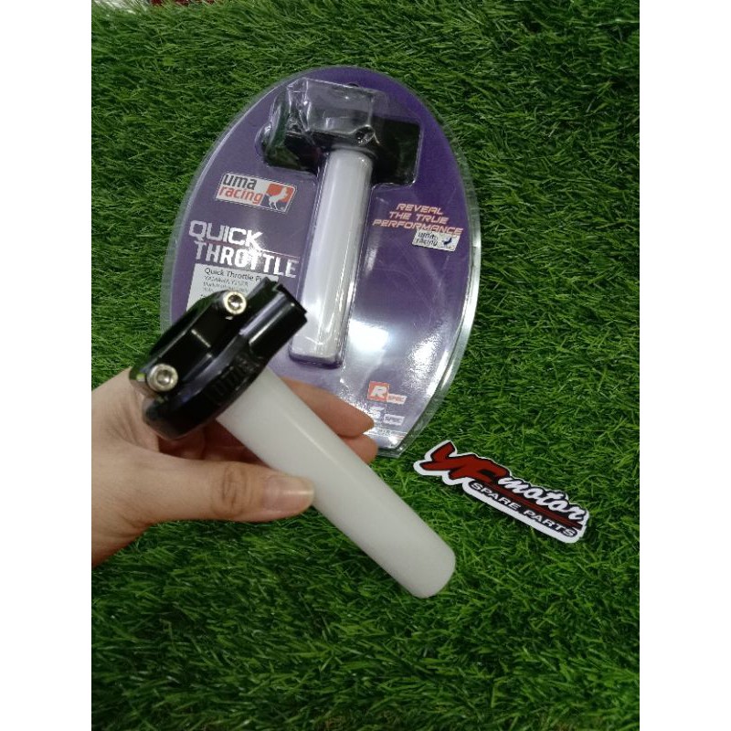 YAMAHA Y15ZR QUICK FAST THROTTLE PIPE BLACK/Without cable UMA RACING武 ...