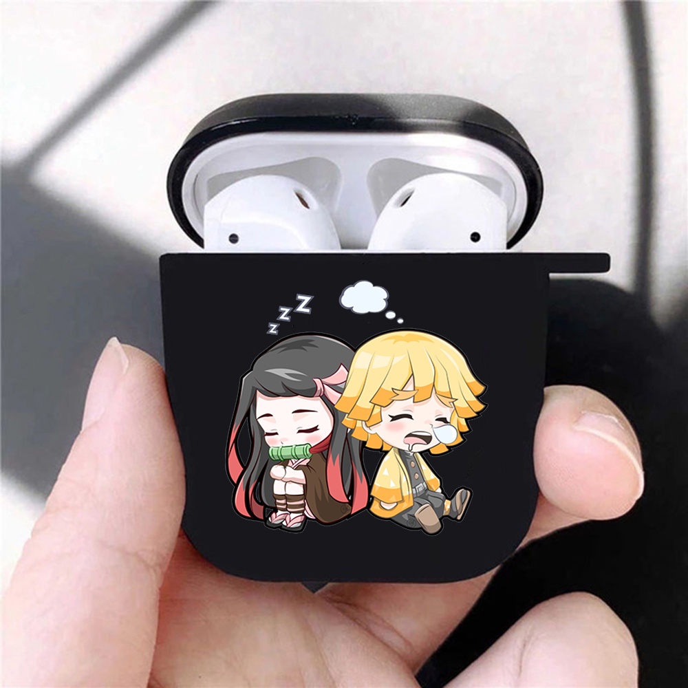 Anime Demon Slayer Case For Airpods 1 2 Silicone Bluetooth Headphone ...