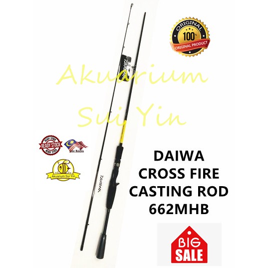 DAIWA CROSS FIRE CASTING ROD CASTING / SPINNING MADE IN VIETNAM CROSSFIRE | Shopee Malaysia