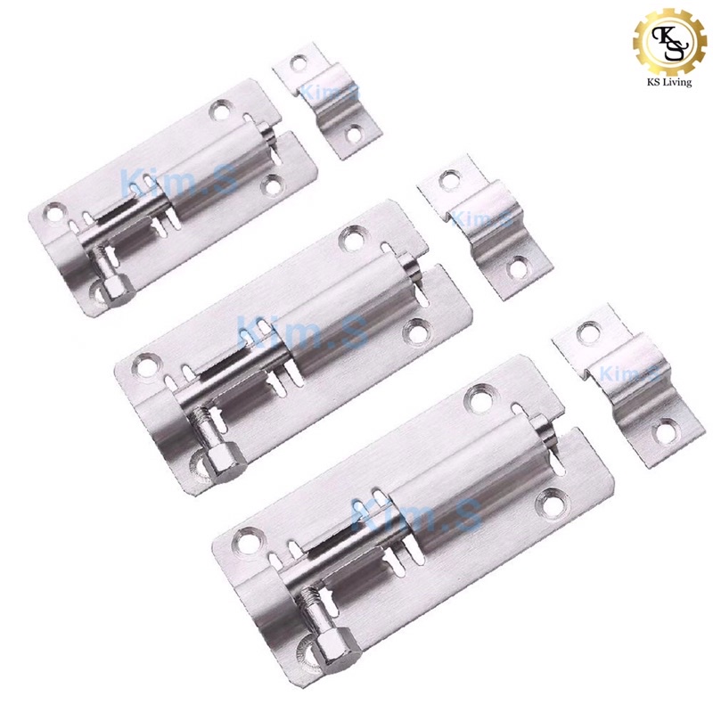 Kim.S Solid Hammered Bolt SS Slug Standard Steel 304 Security Safety ...