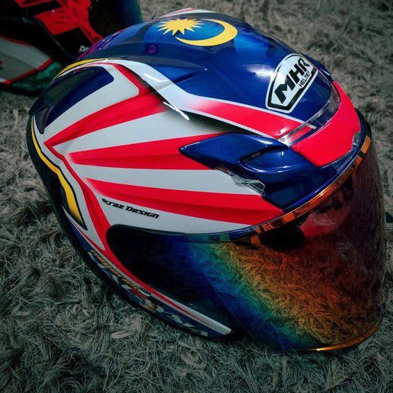 HELMETS 🇲🇾MERDEKA Edition 🇲🇾wawasan 2020 MHR BEATZ 💯% Original Product ...