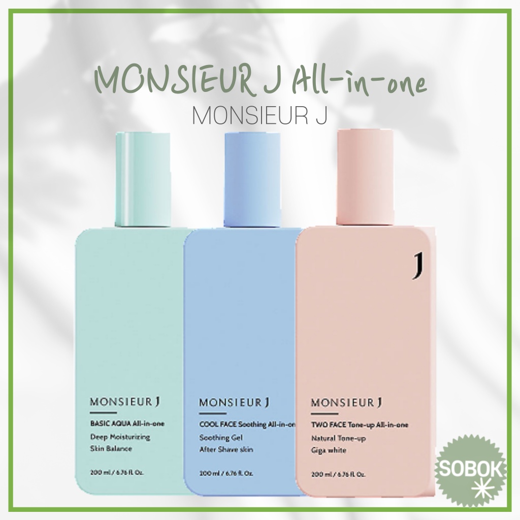 [MONSIEUR J] MONSIEUR J All-in-one 200ml / Men's Skin Care | Shopee ...