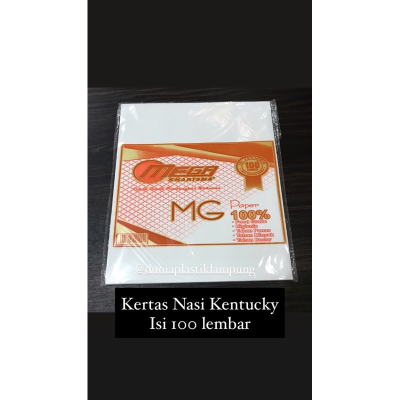 Kentucky Rice Paper/Laminated Paper (100 sheets) | Shopee Malaysia