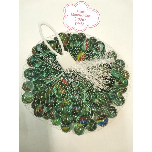 Glass Marble / Guli (100's/pack) | Shopee Malaysia