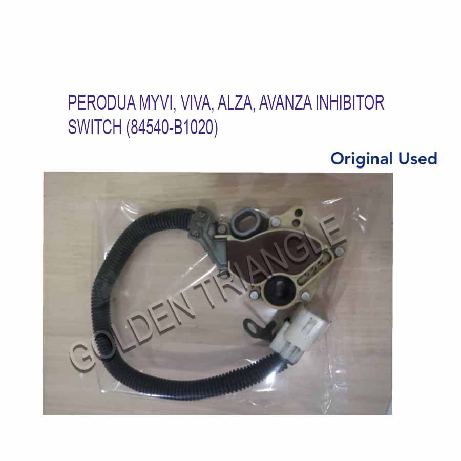 100% ORIGINAL USED PERODUA MYVI, VIVA, ALZA, AVANZA INHIBITOR SWITCH ...