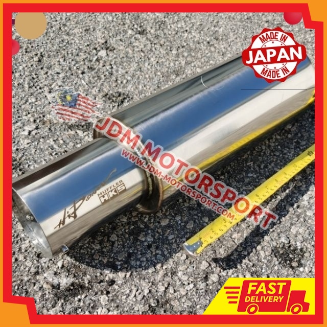 HKS 6" Ekzos Muffler sesuai untuk Myvi Saga Satria Waja Perdana Honda ...