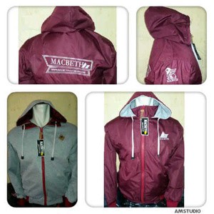 Macbeth Jacket Back And Forth marun Gray | Shopee Malaysia