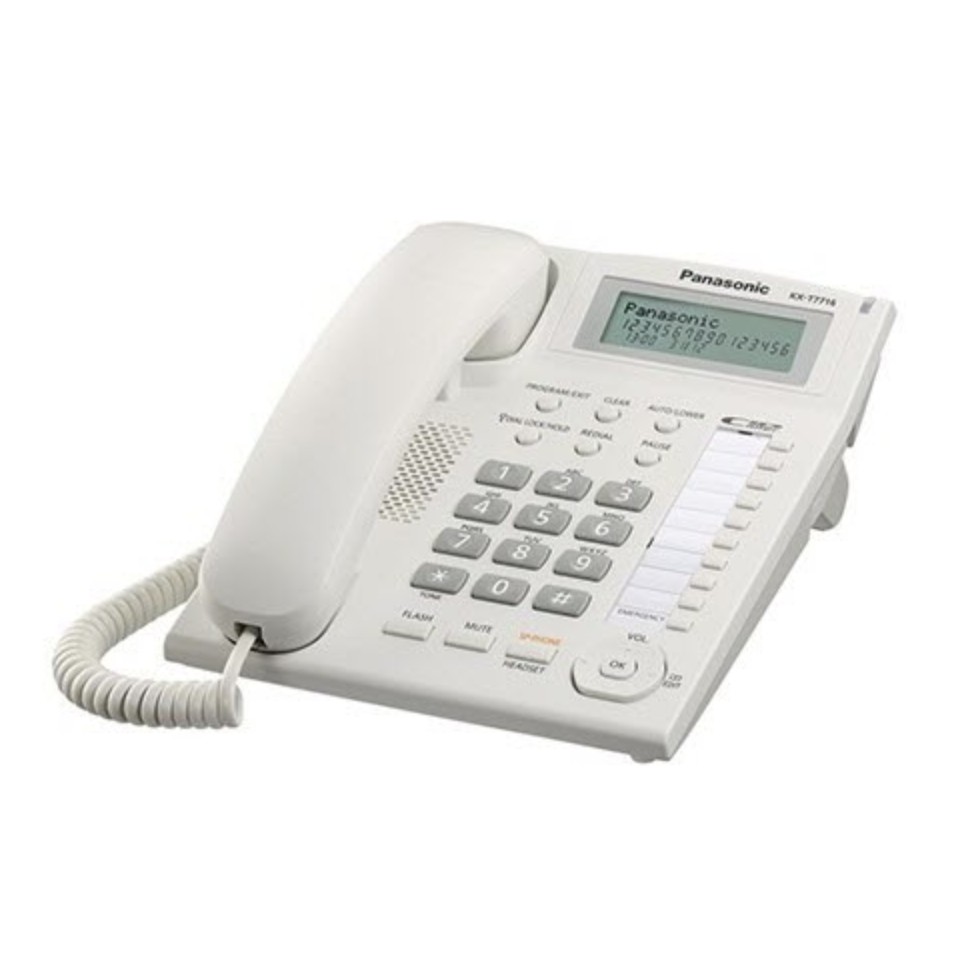 PANASONIC KX-TS880 Integrated Corded Desktop Display Telephone | Shopee ...
