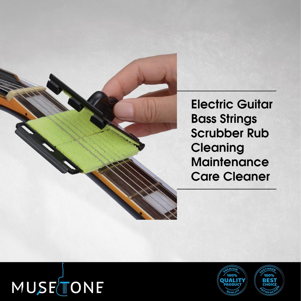 Vortax Electric Guitar Bass Bass Strings Scrubber Rub Cleaning ...